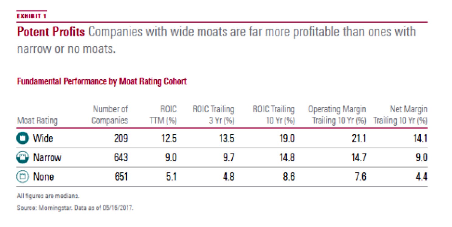 10 Wide Moat Businesses 👑 - by Invest In Assets 📈