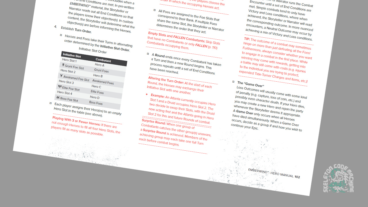 Random turn order systems - by Exeunt Press