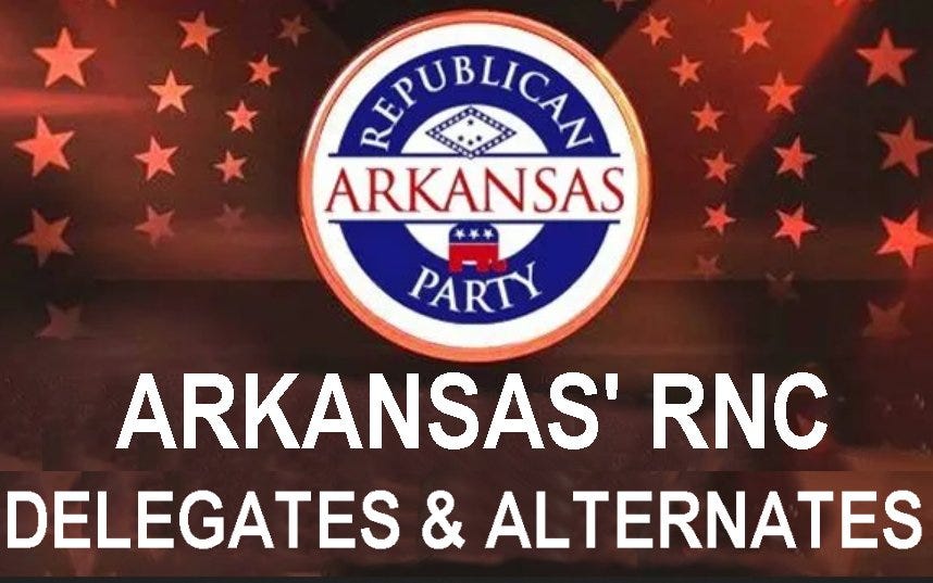 Arkansas GOP Elects RNC Delegates & Alternates