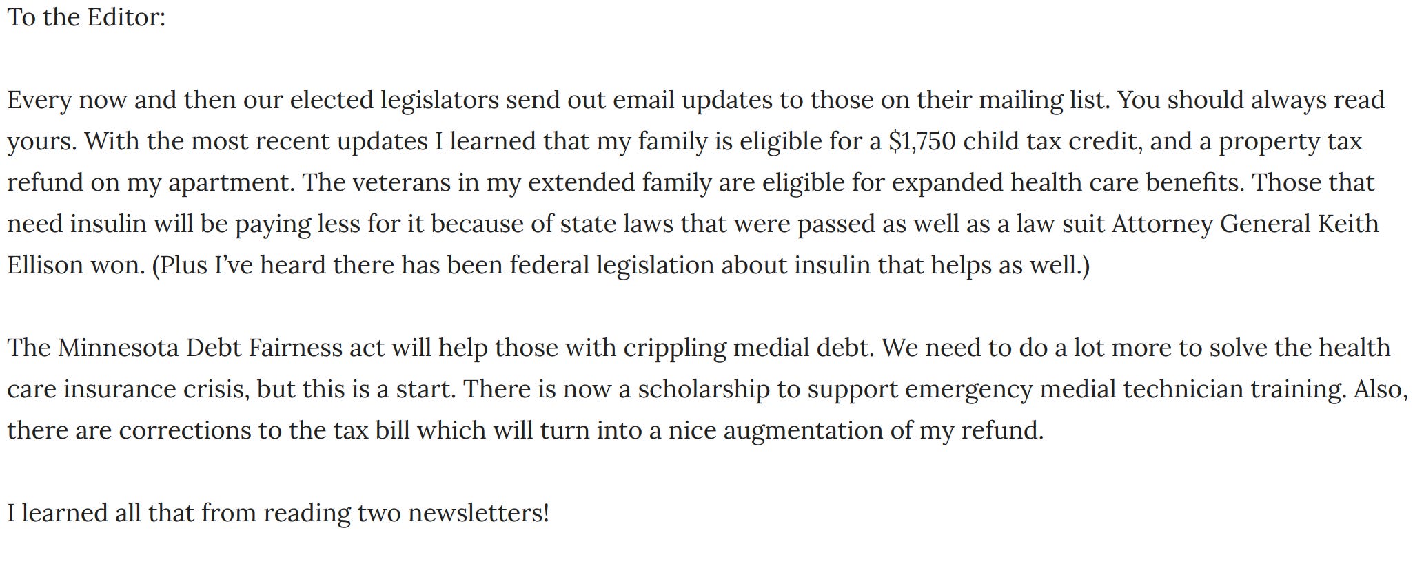 How to write a Letter to the Editor, with examples