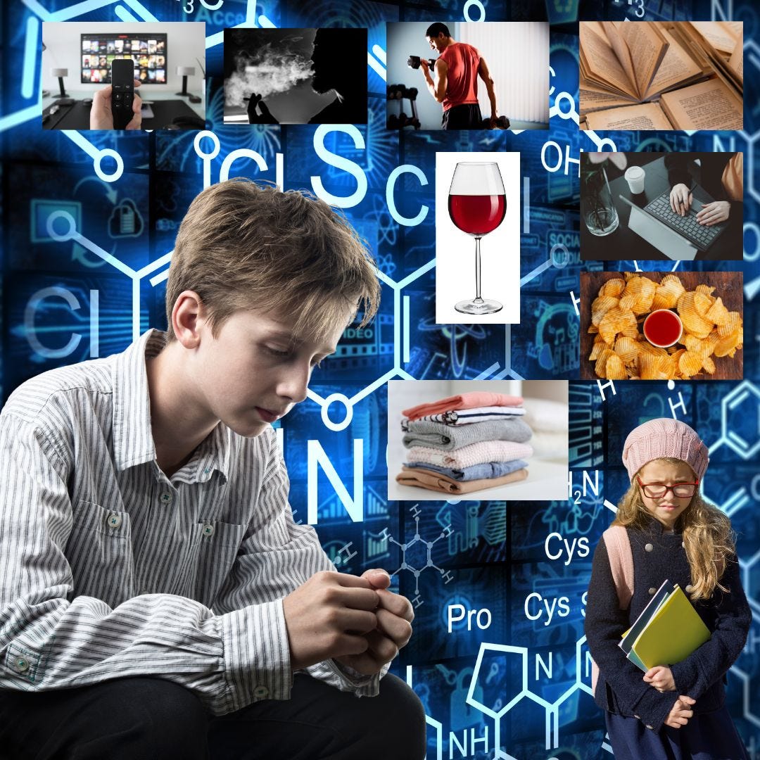 The role of addiction in superseding the ego...
