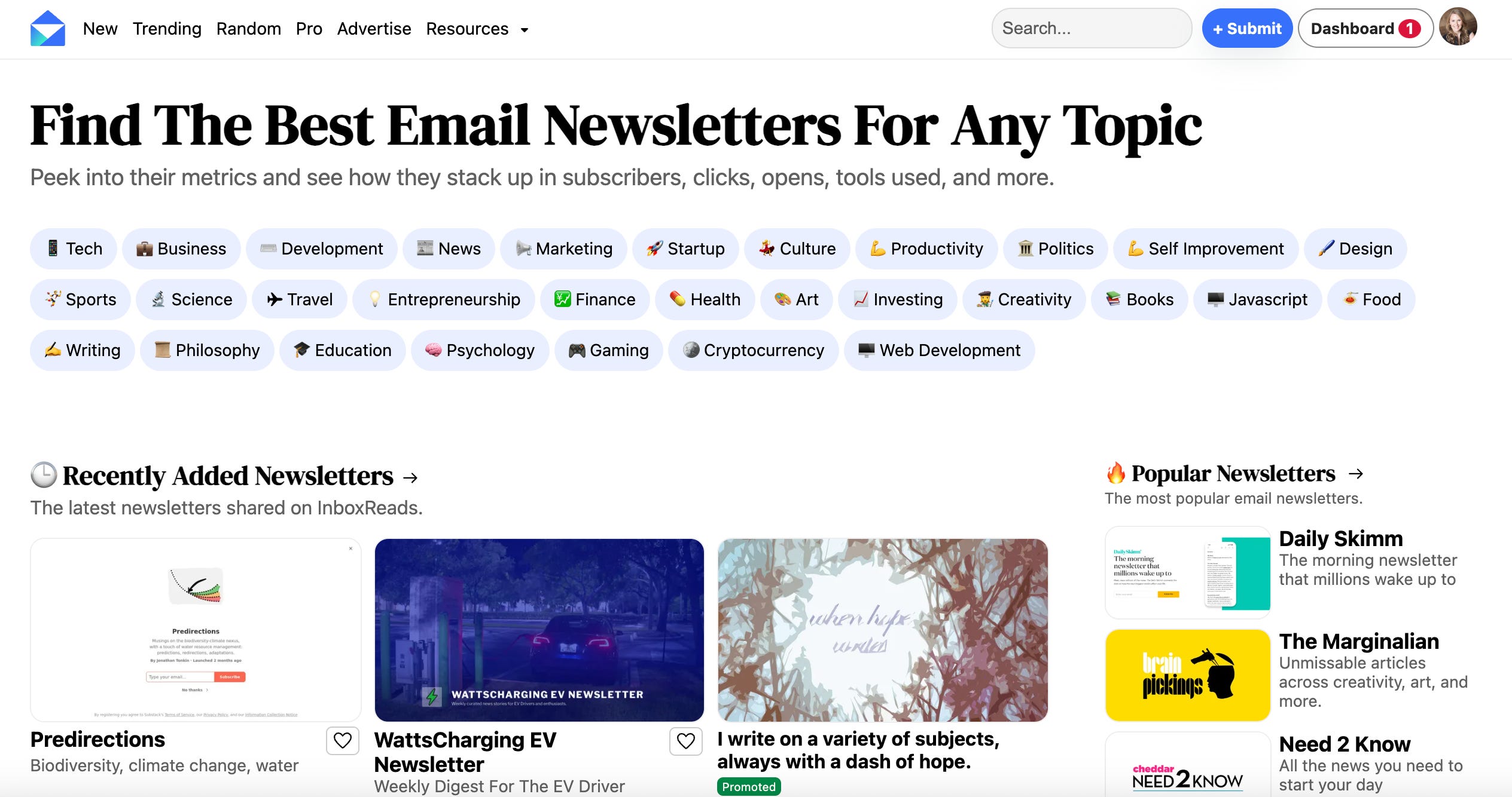 20 Free Newsletter Directories to Promote Your Publication