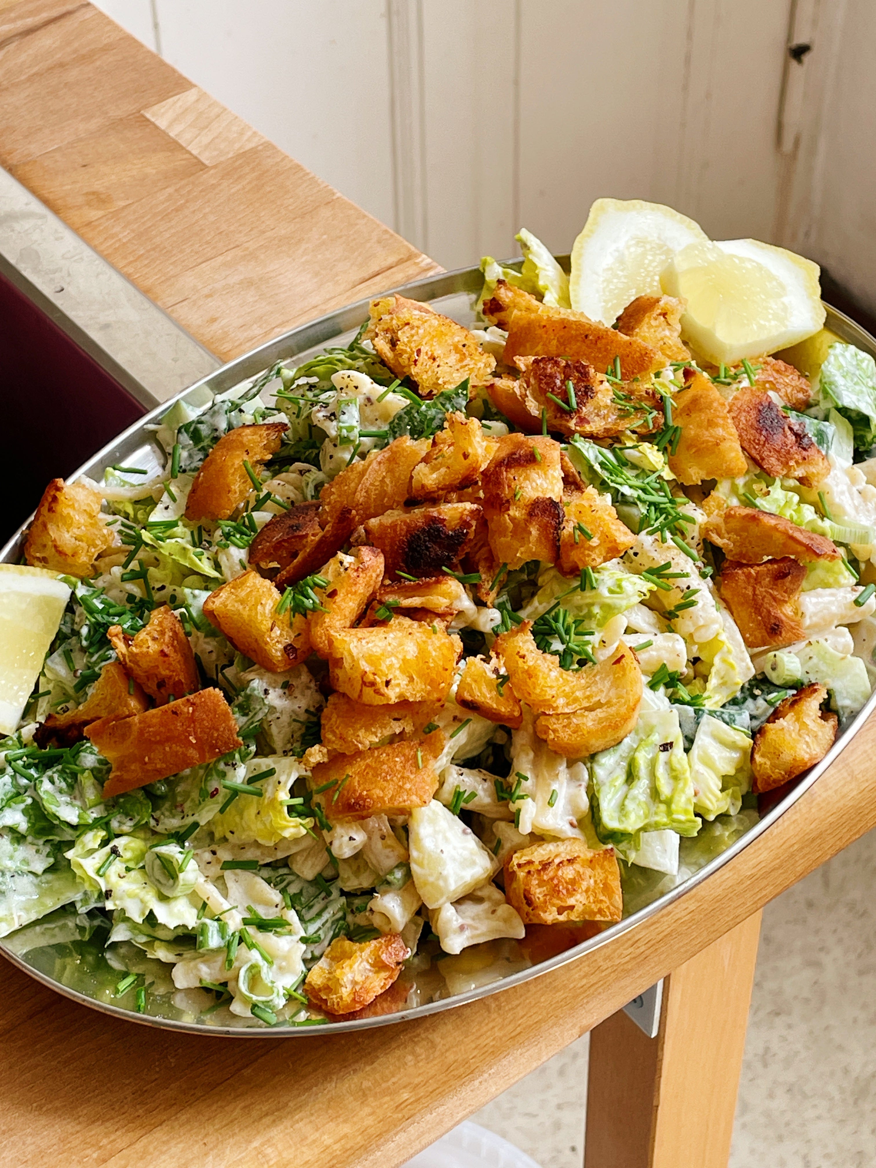 Caesar pasta and potato salad — Darn Good by Devan Grimsrud