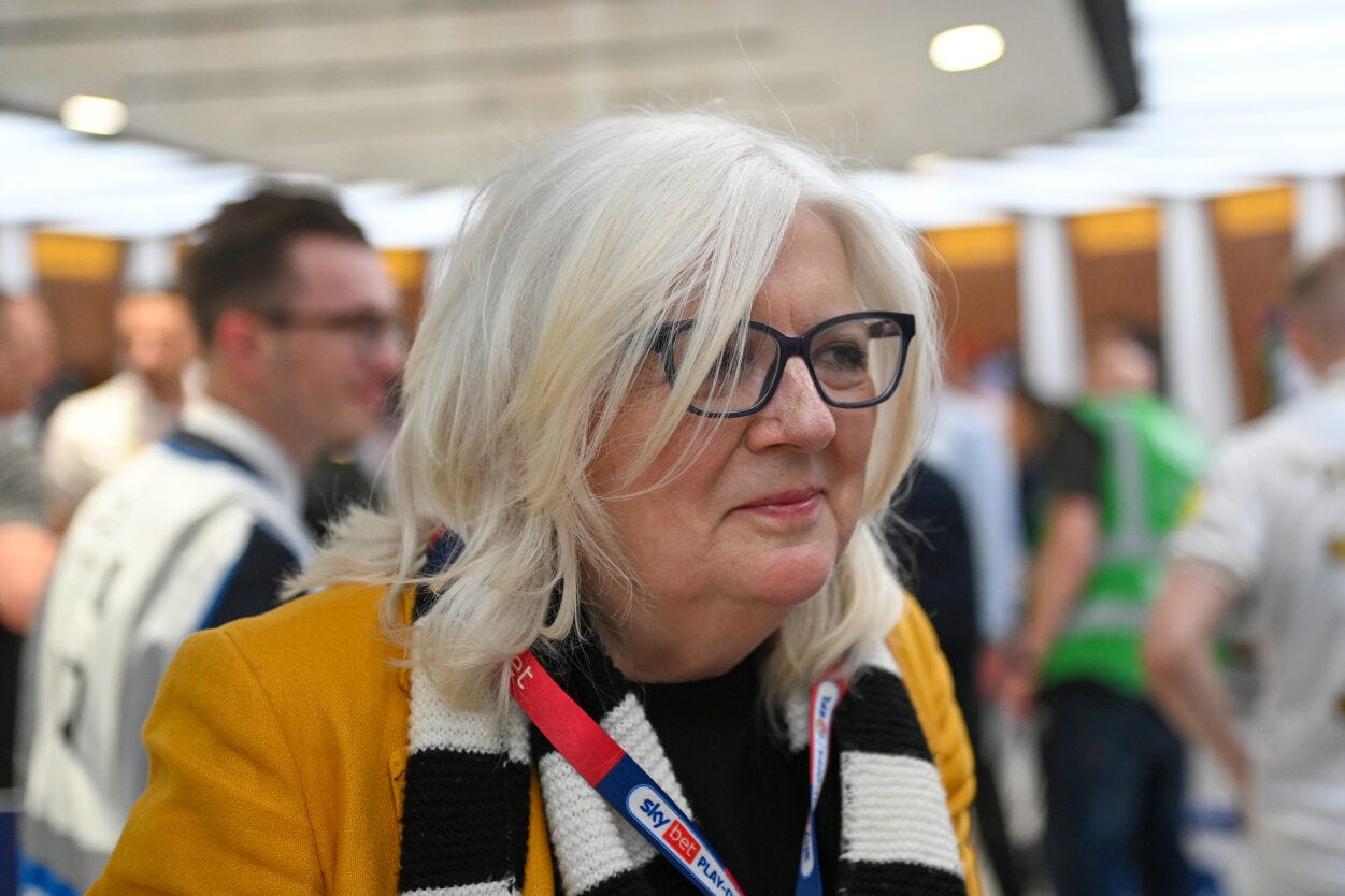 Carol Shanahan's Port Vale mission - by Mike Baggaley