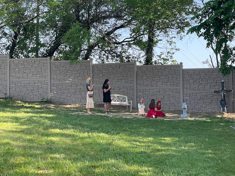 'I want to see for myself' - Thousands look for miracle at Gower Abbey