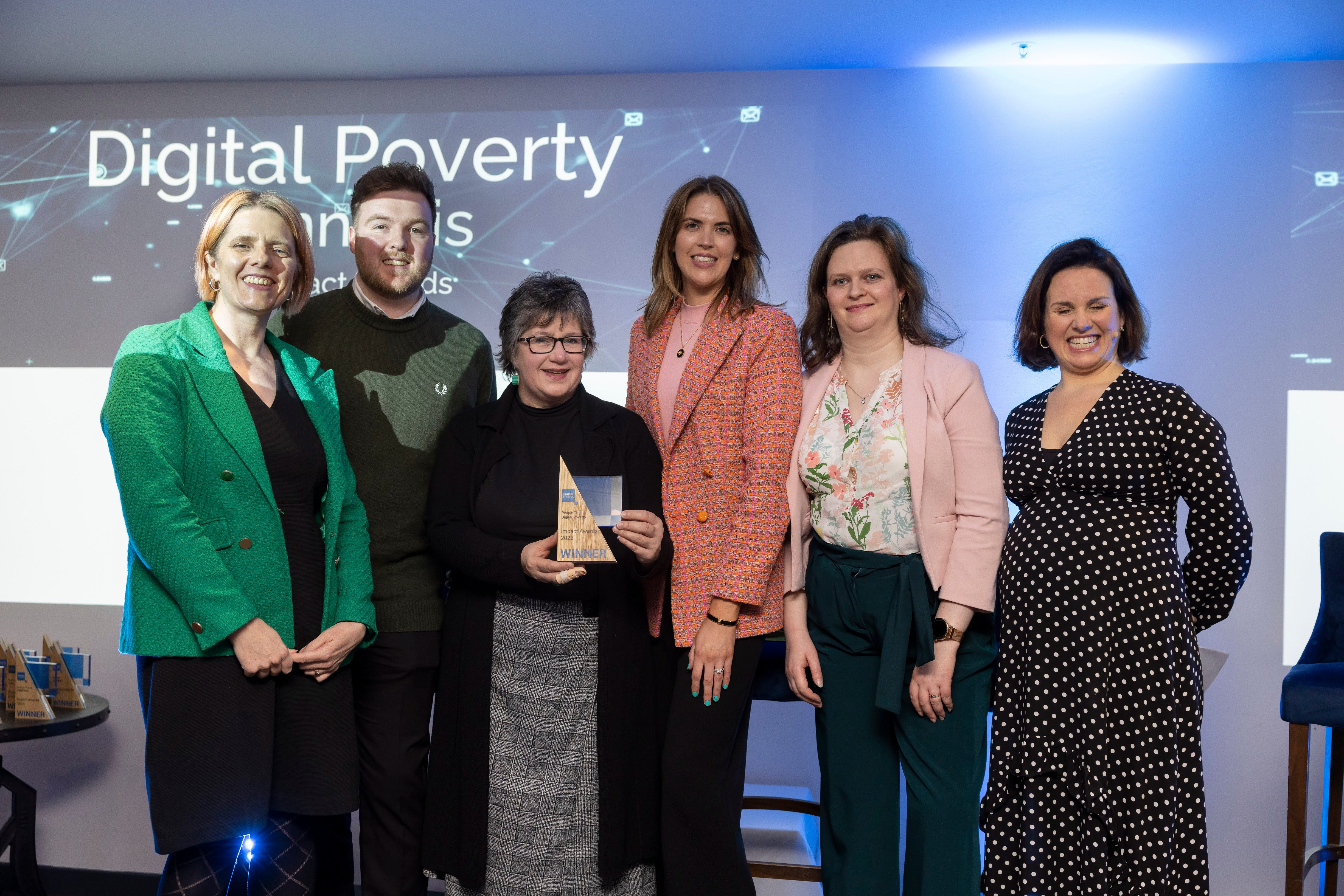 Digital Poverty in the spotlight at the Impact Awards.