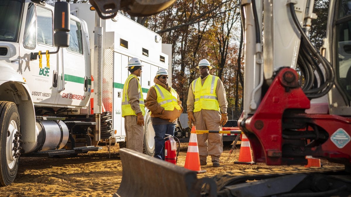 BGE's installation of gas pressure-regulation devices at Baltimore ...