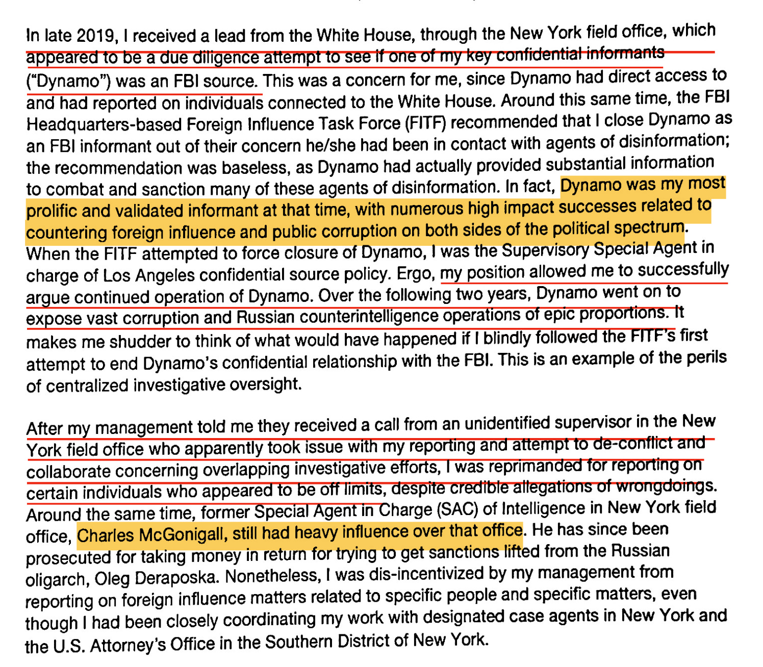 EXCLUSIVE: Special Agent Buma's FIRST Memo to Congress About the FBI ...