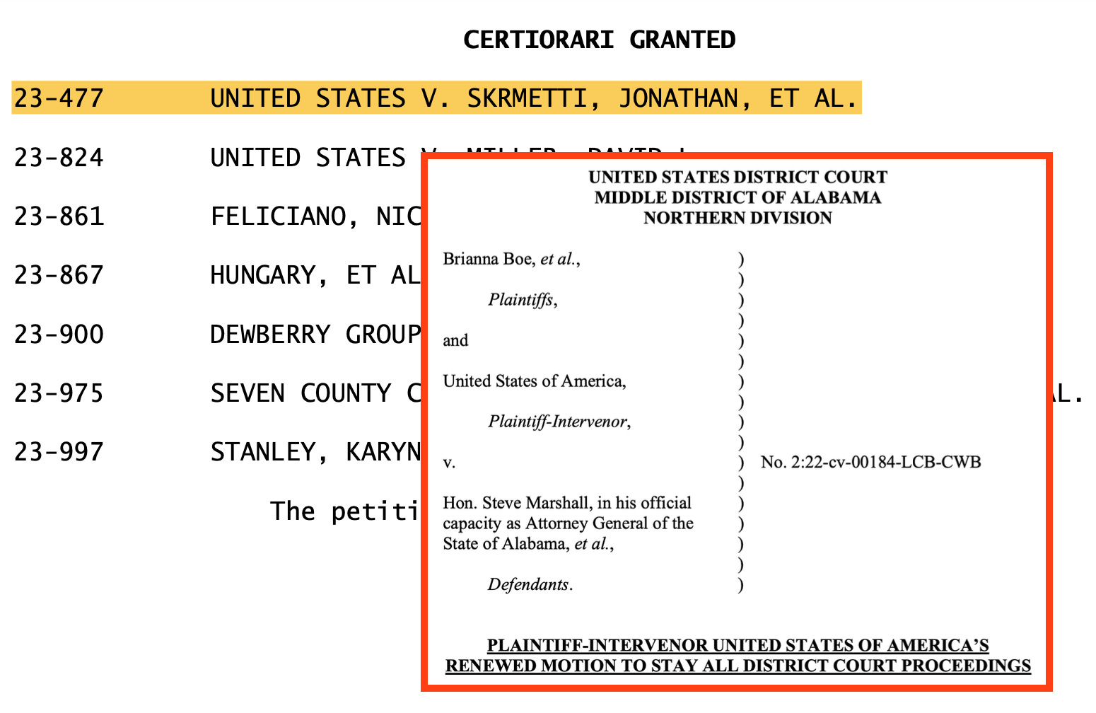 SCOTUS trans care ban case order prompts "what now?" questions in Alabama