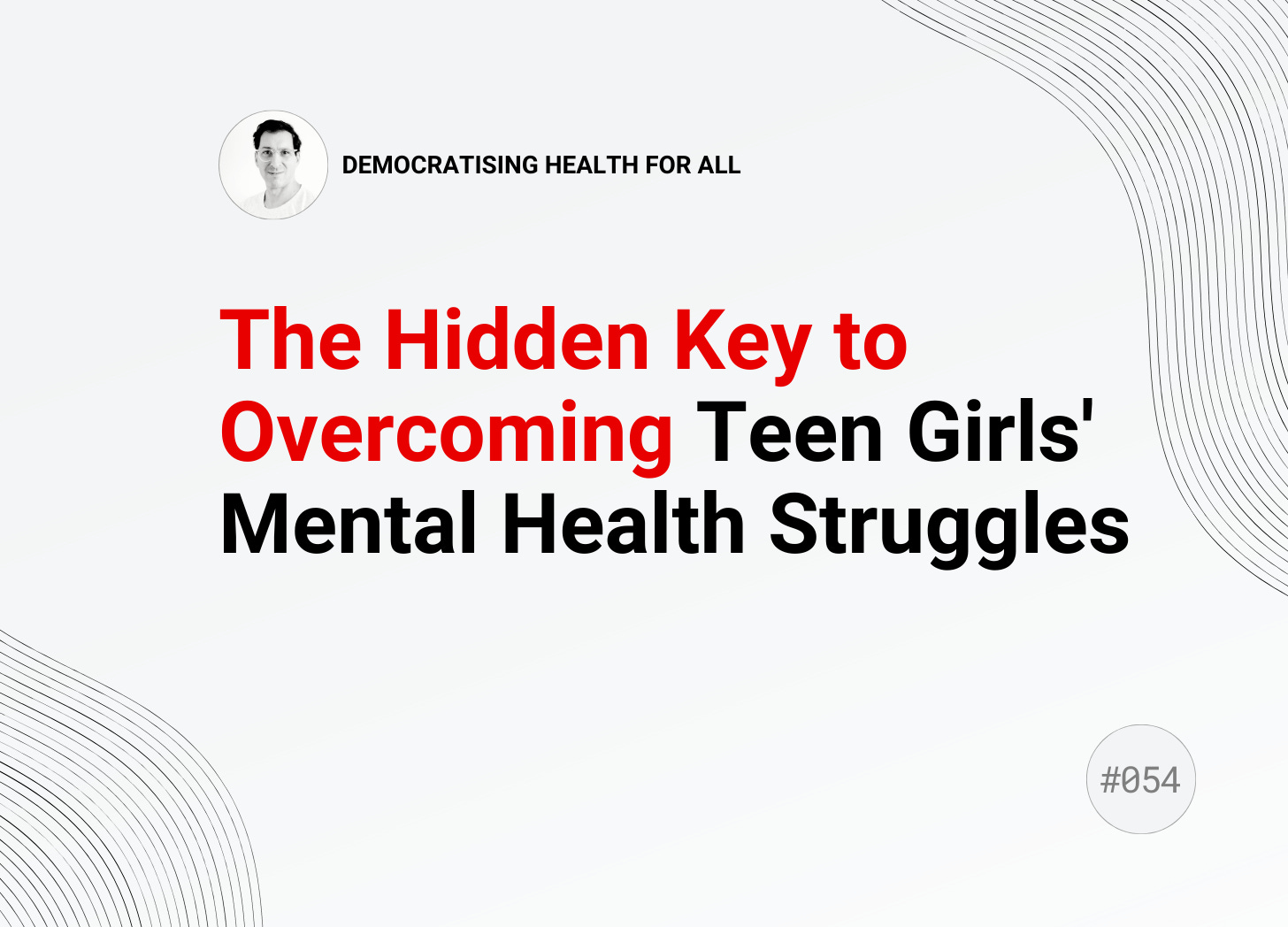 Navigating the Crisis: Empowering Girls' Mental Well-being