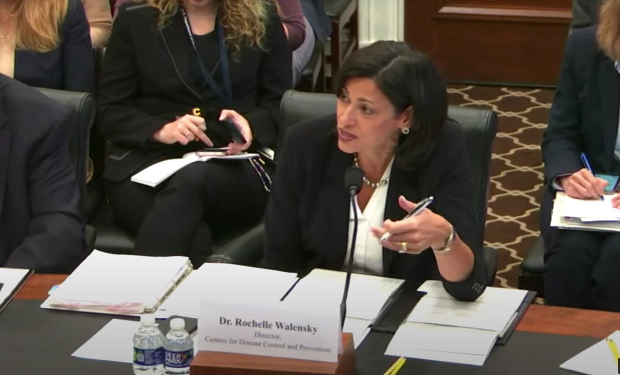 CDC director gives misleading testimony to Congress