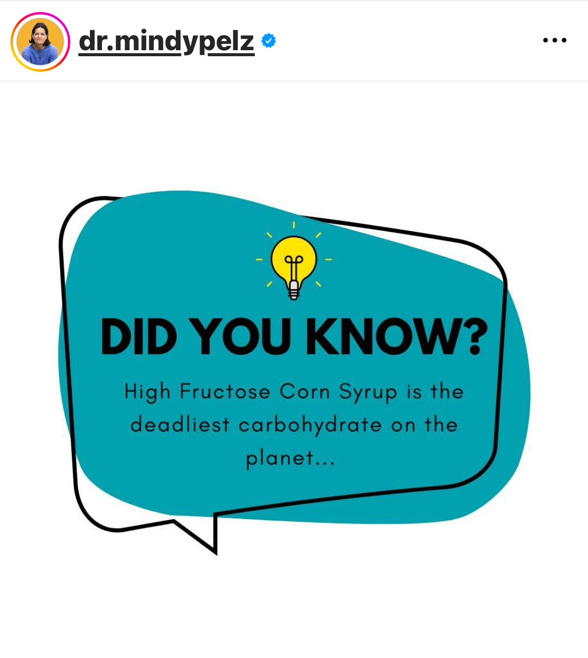 High Fructose Corn Syrup is Not a Grocery Store Assassin