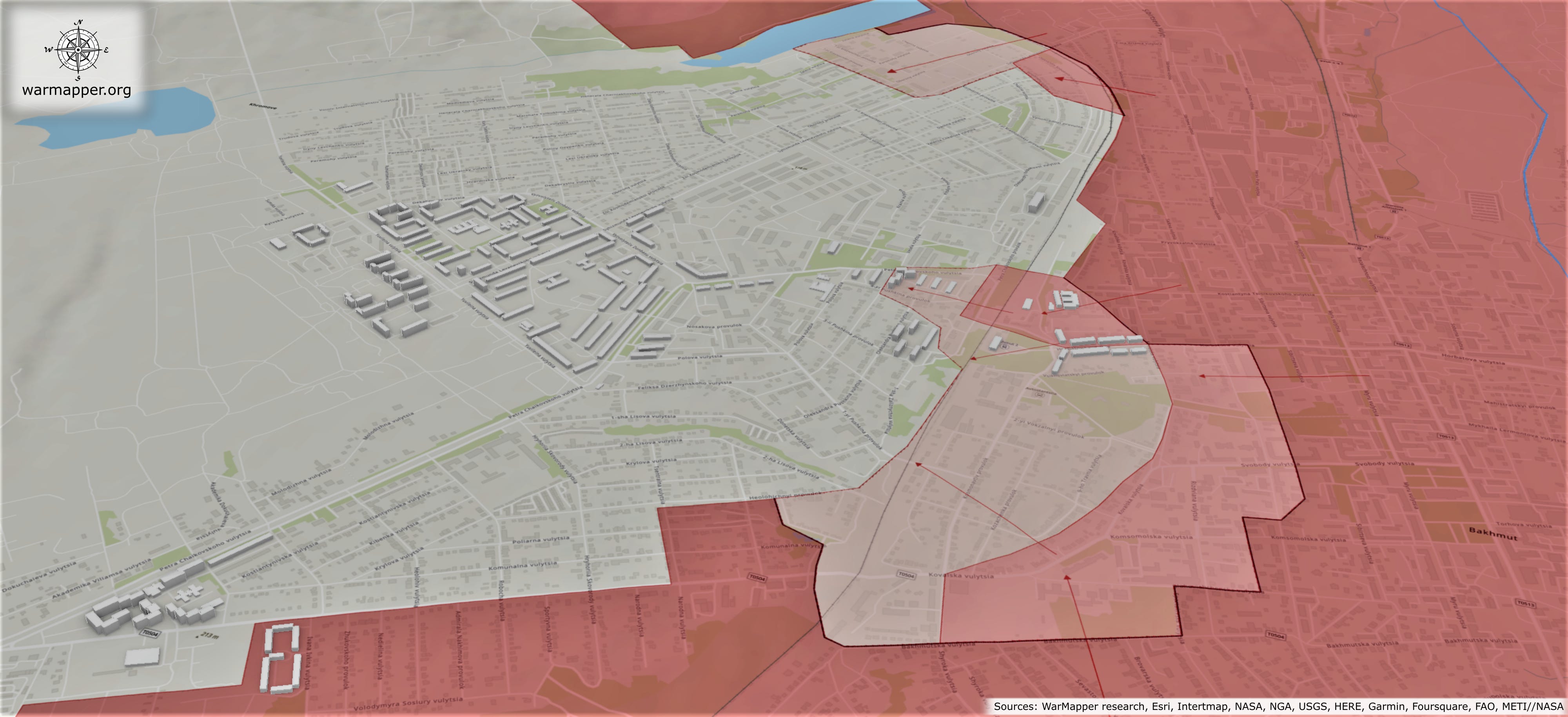 Weeks 60 & 61: Russian progress in Bakhmut - War Mapper