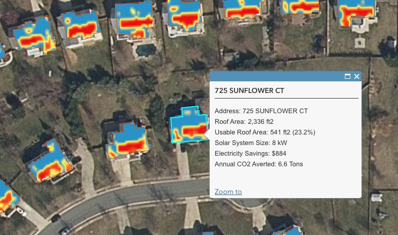 Mapping Your Solar and Green Roof Potential