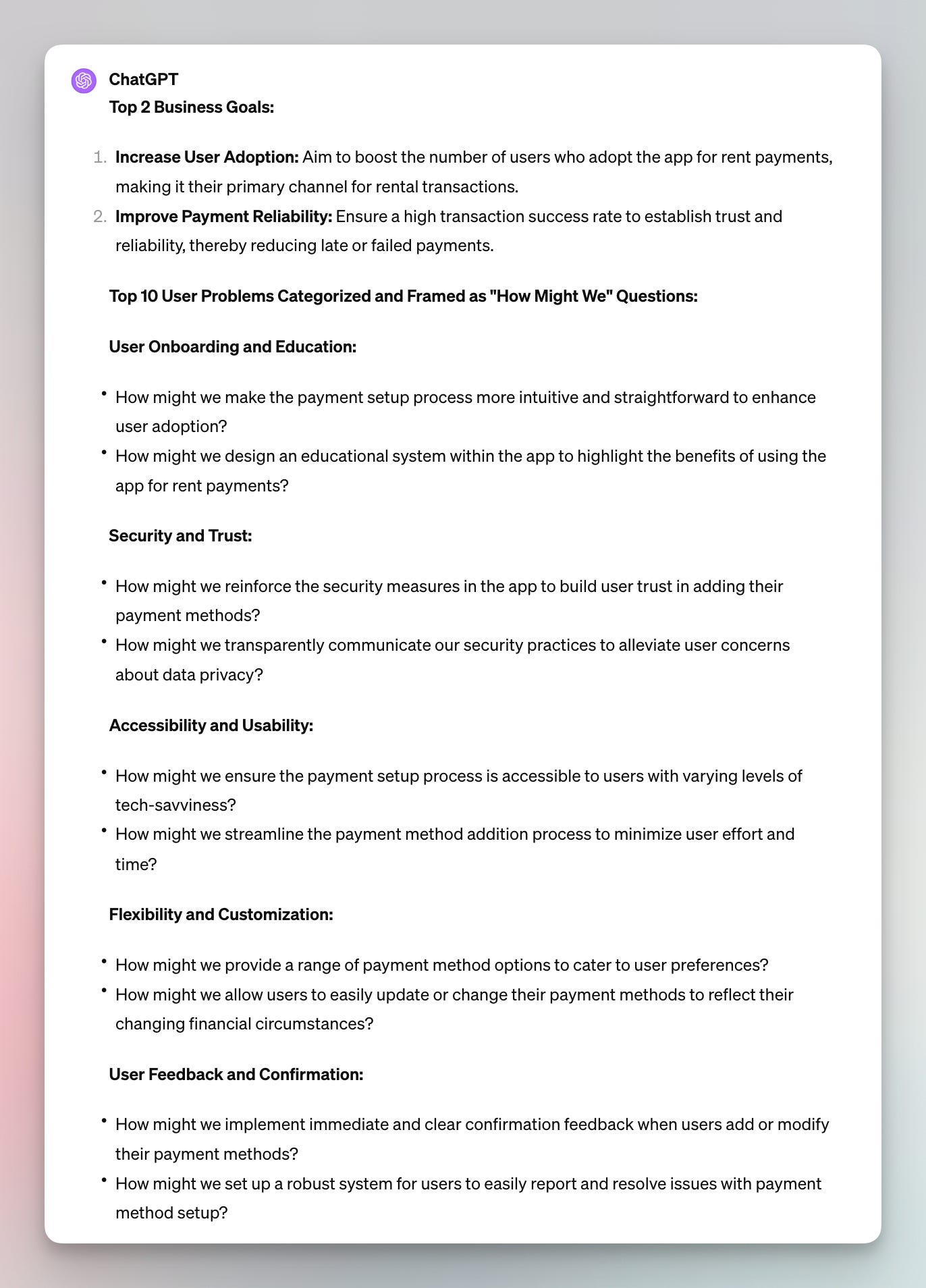 🐴 How to use ChatGPT to elevate your design thinking