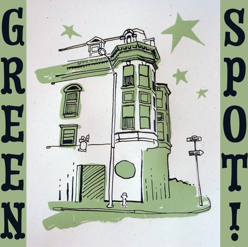 The Green Spot - by Jon Kinyon