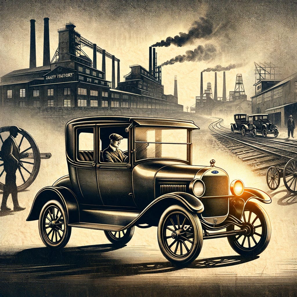 Henry Ford's Model A: An Economic Blueprint for Scaling Innovation