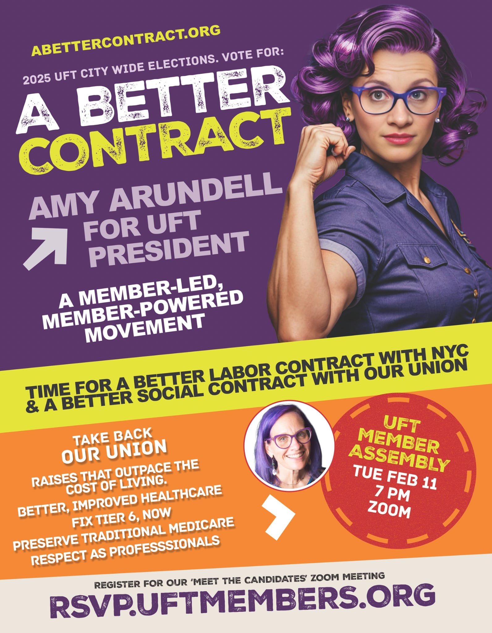 Amy Arundell for UFT President: A New Era for the UFT, Its Members, and the People They Serve