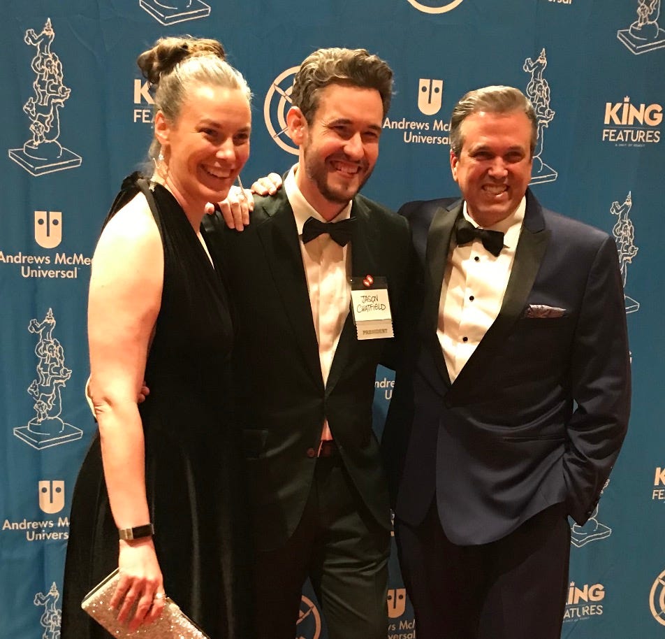 A Farewell Thanks - by Jason Chatfield - New York Cartoons