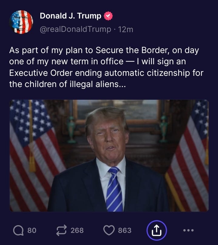 BREAKING: Trump Drops "Day One" Executive Order Video