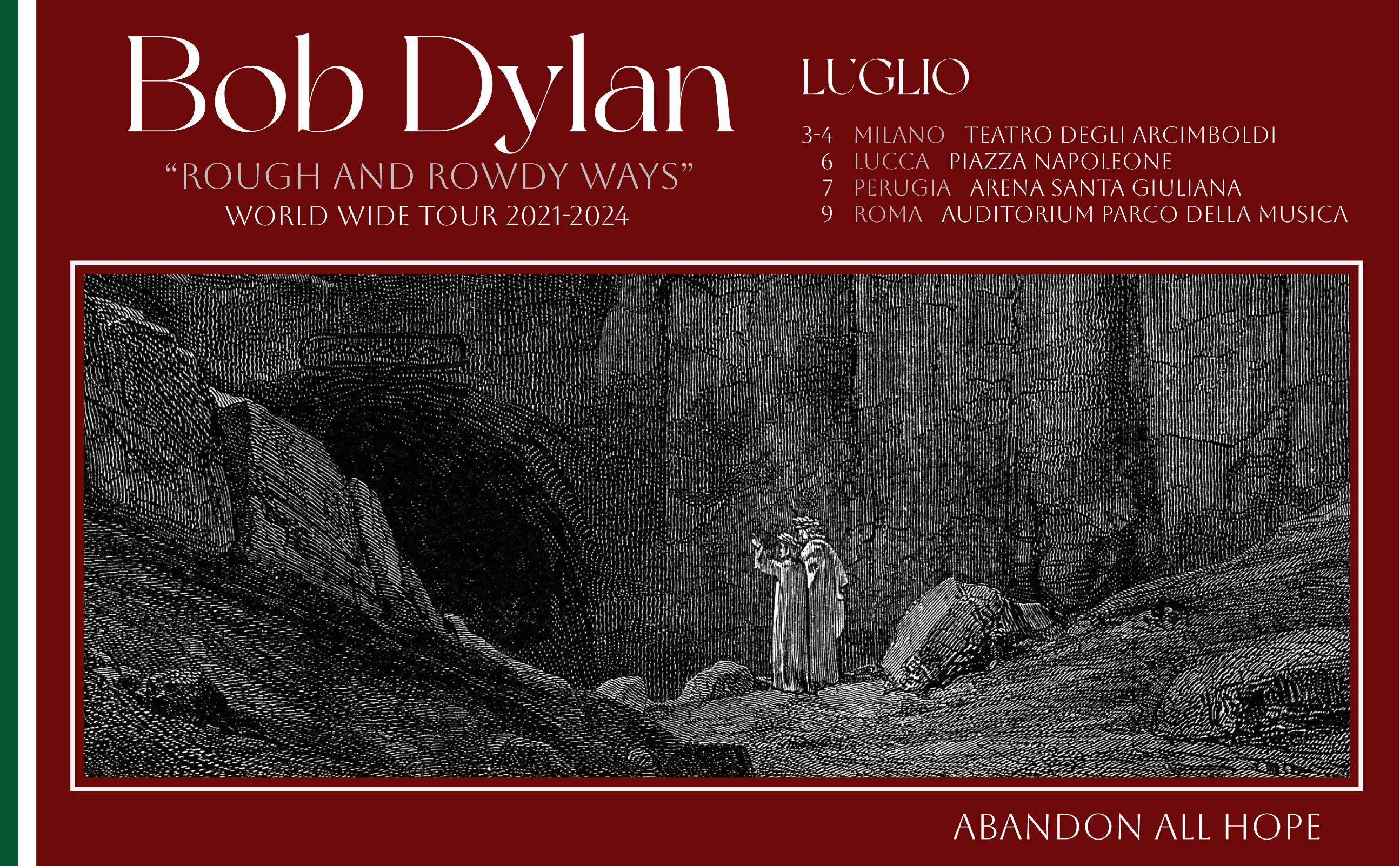 Jazz-Themed Bootleg Covers for Every Show on Dylan's European Tour