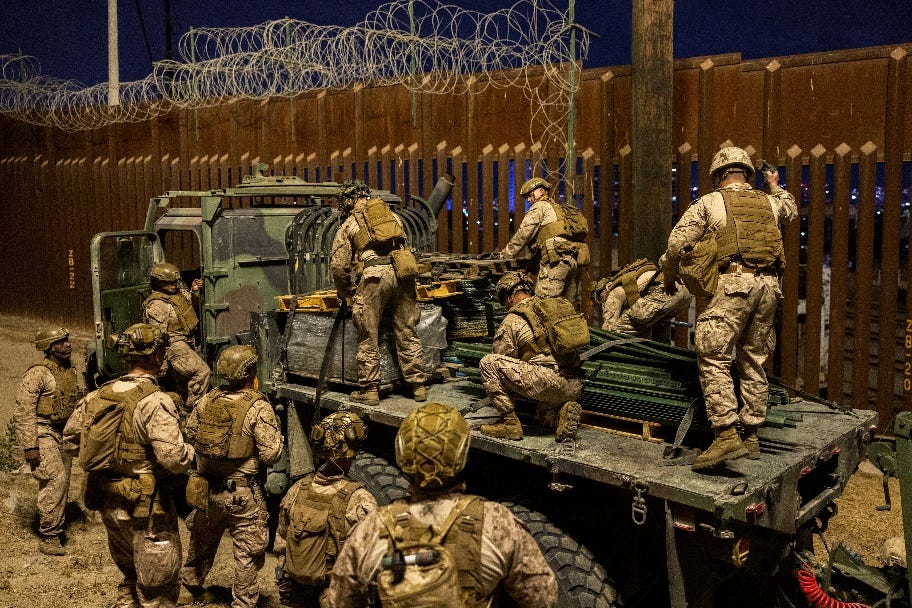 Nearly 4,000 US Troops Deployed to Southern Border; IEDs Found in ...