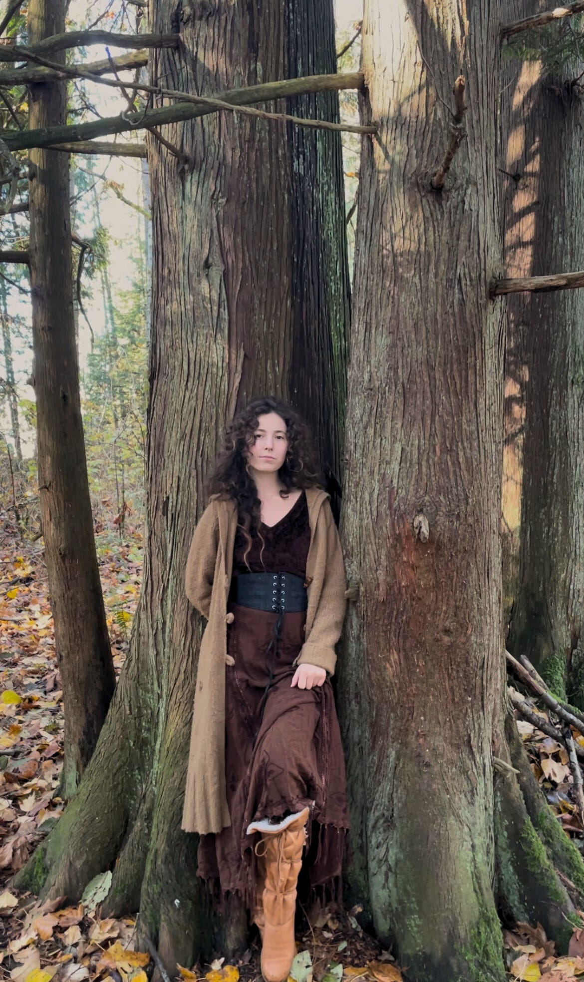 Meeting the Dark Crone - by Marija Petkovska