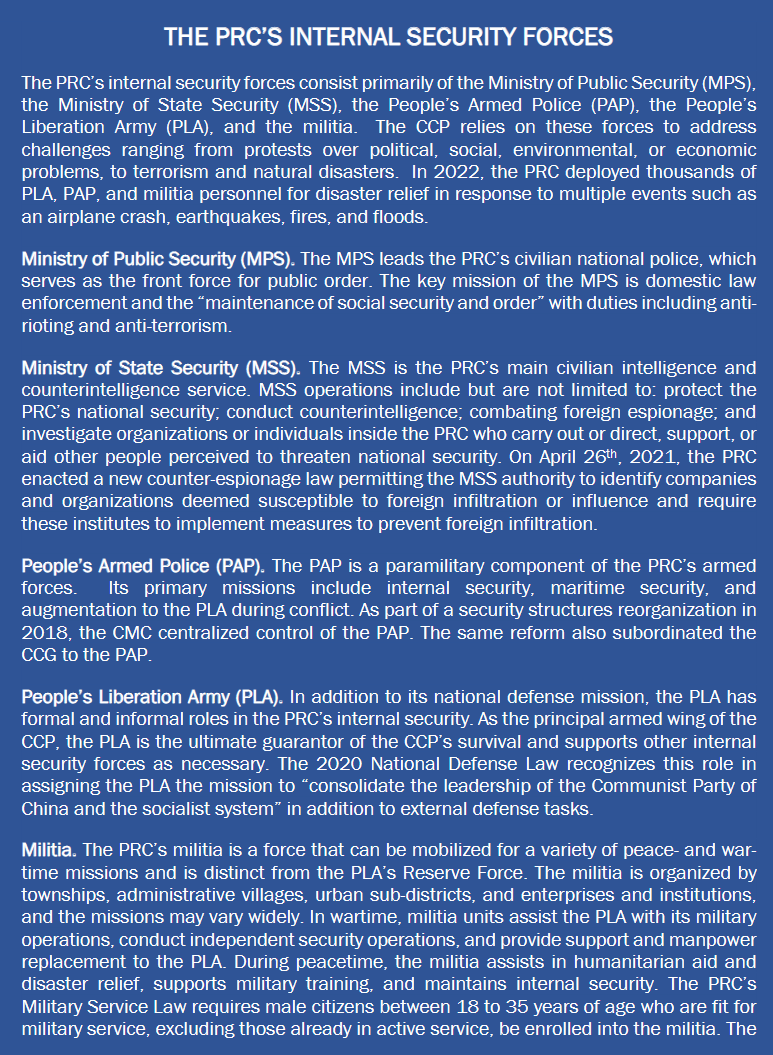 DOD Releases 2023 Report on Military and Security Developments ...