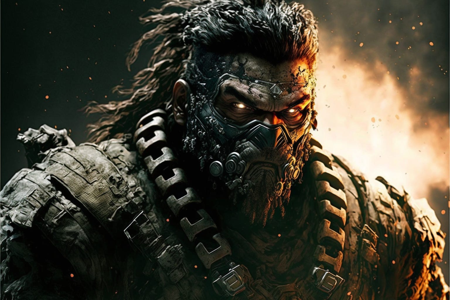 Soul Image of the Warrior Disciple - by Barbaric Disciple