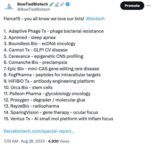 Epoch 45: Biotech Awards - Predictive or Not?