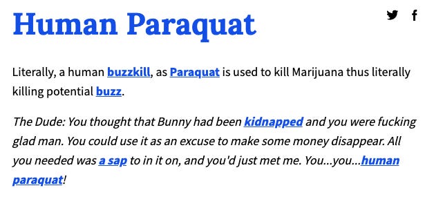 Human paraquat - by Michael Estrin - Situation Normal