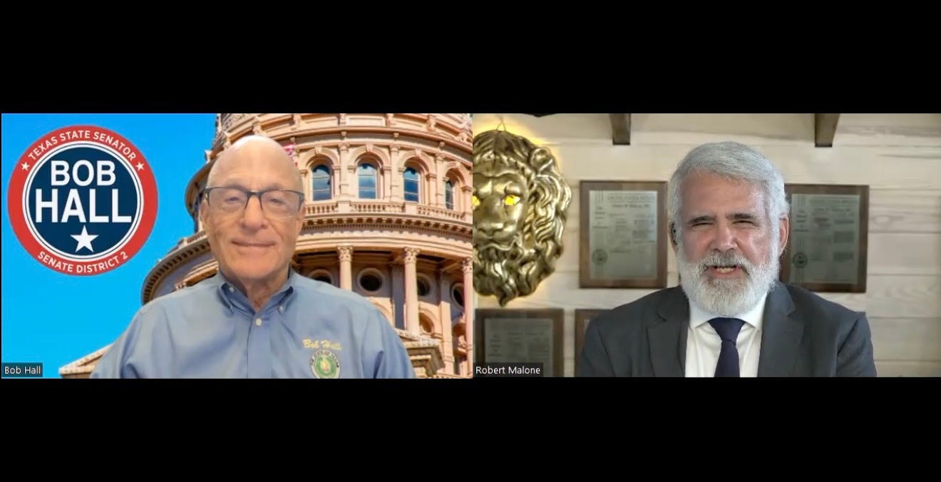 Senator Bob Hall, A Texas Legend