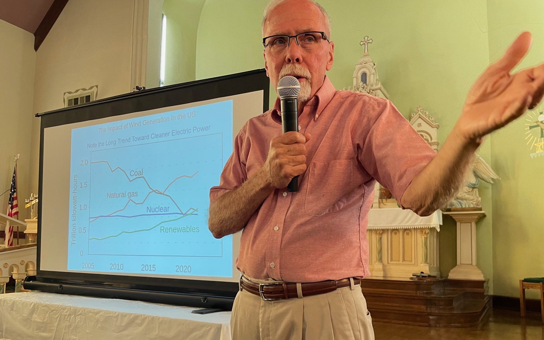 “A windy guy” – Tom Wind – talking wind energy