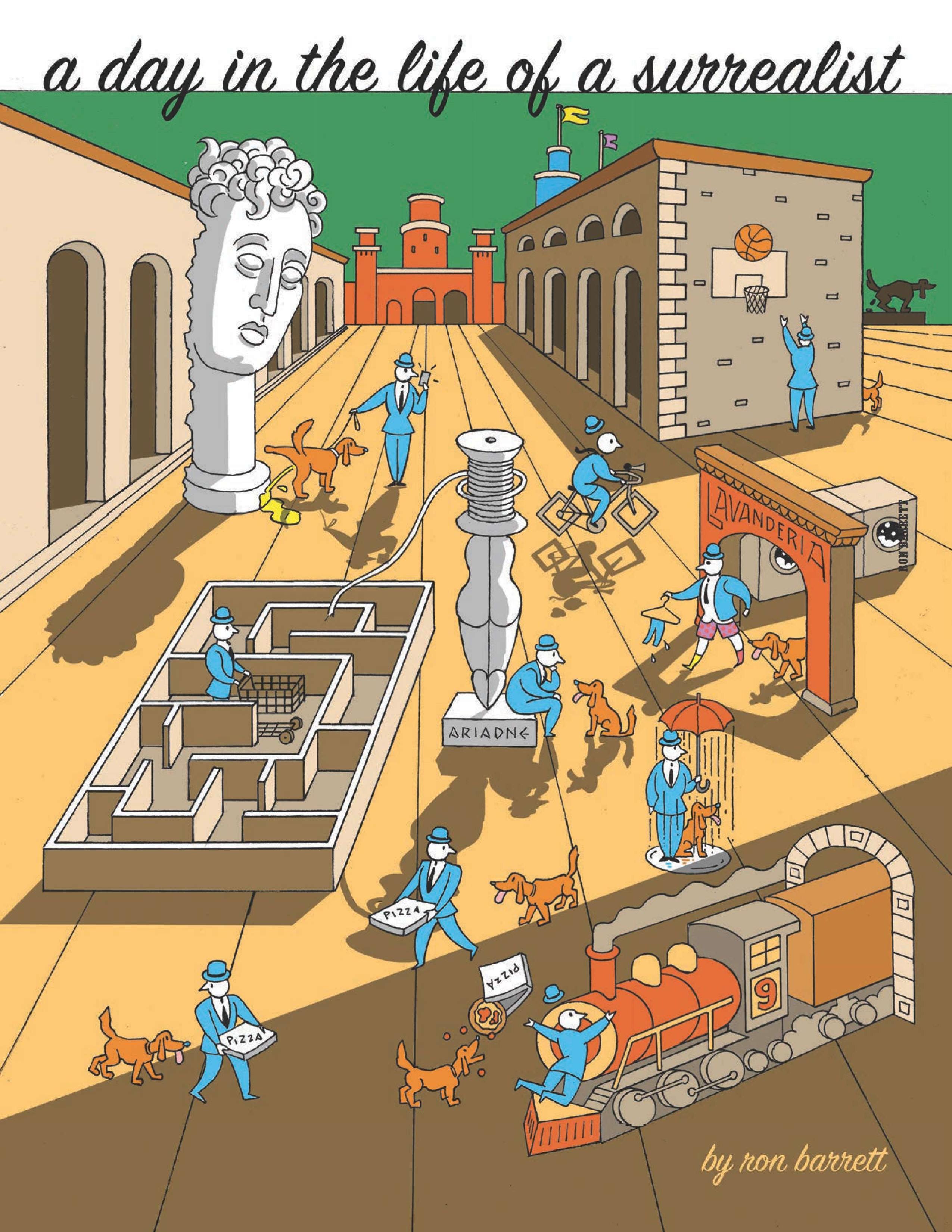 A Day in The Life of a Surrealist - by Michael Pershan