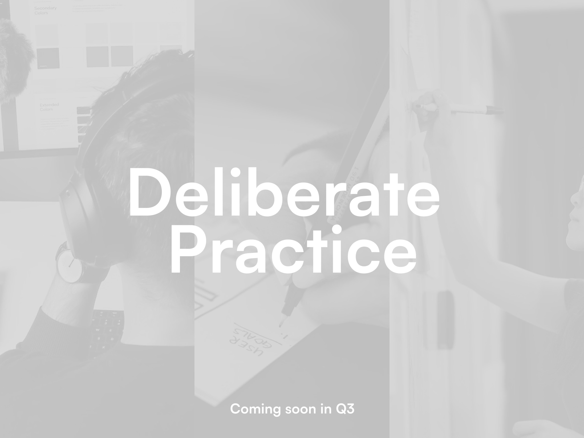 A guide to deliberate practice for designers