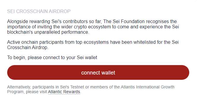 Free Dollars for SEI Airdrop - CJ’s Substack