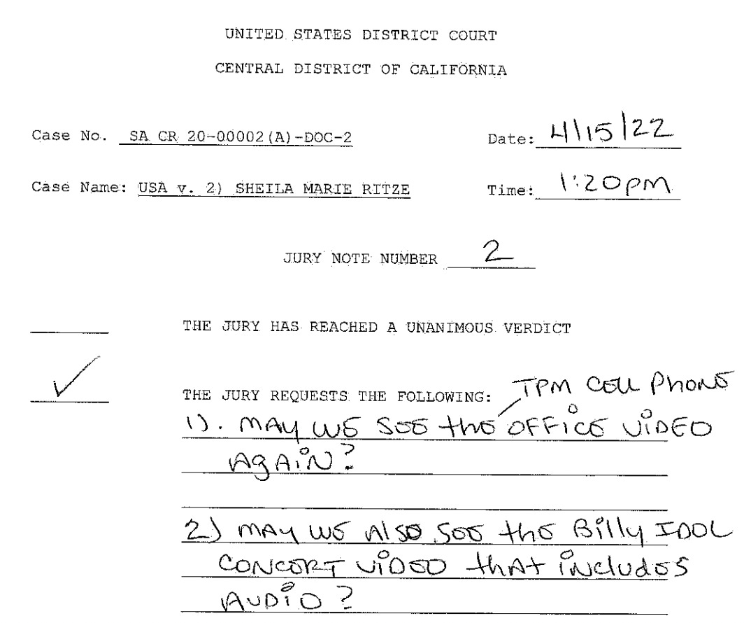 Wayne Le and Sheila Ritze's Dana Point Harbor murder trials