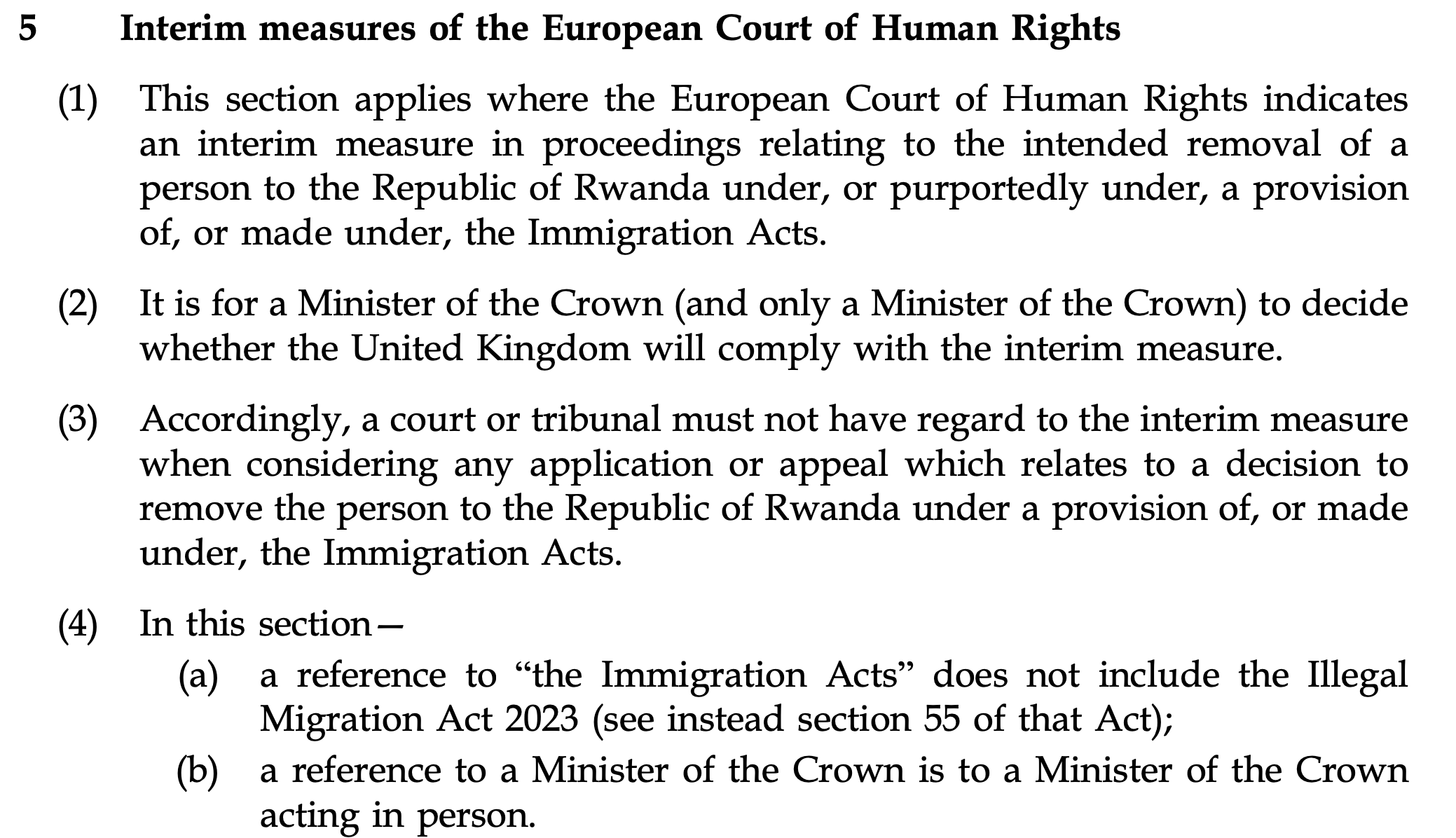 Rwanda bill passed by MPs - by Joshua Rozenberg