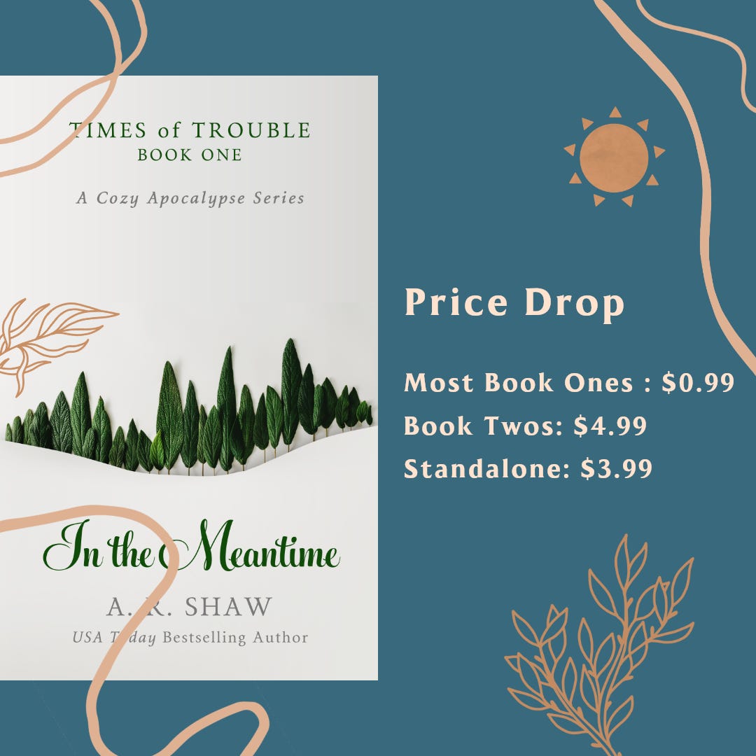 ⬇Book Ones - Price Drop - and Chapter 7 🚨 - by AR Shaw