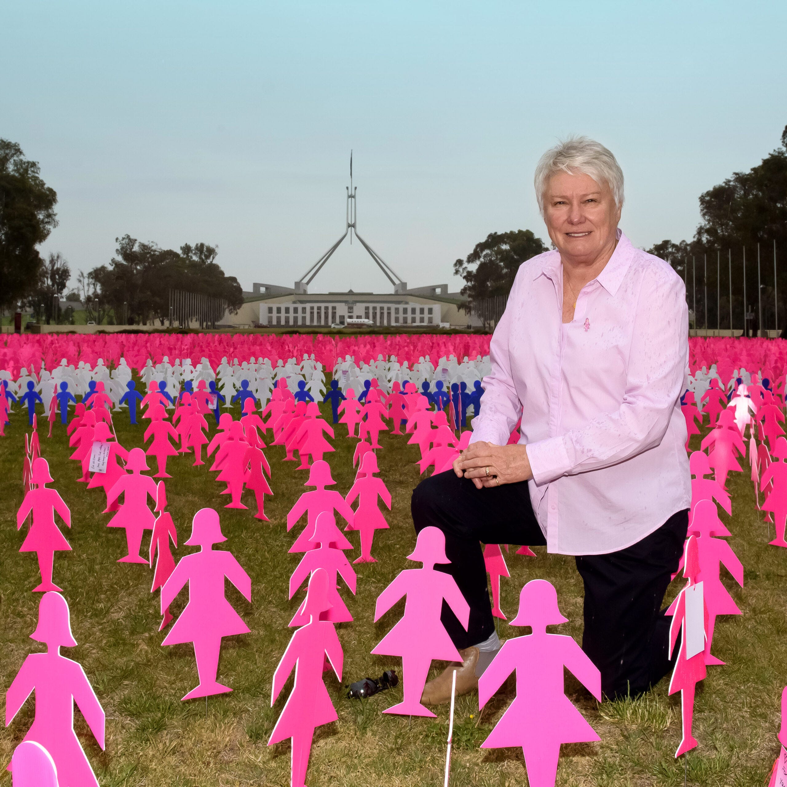 Raelene Boyle going for gold at Ride for Hayley today at Robina Town Centre