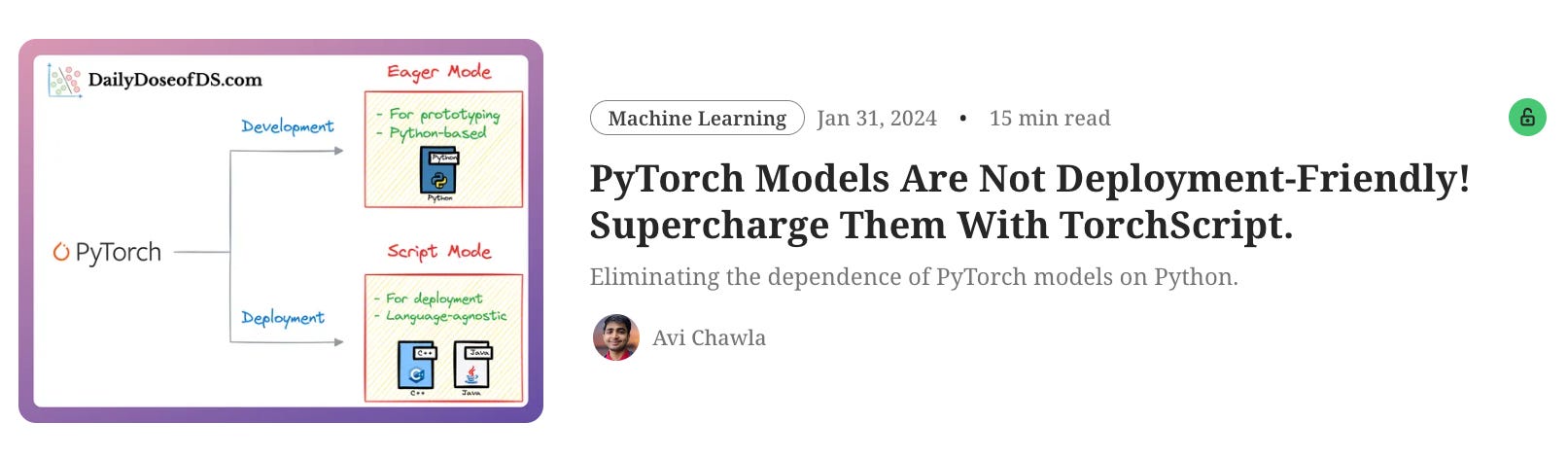 Pytorch Models Are Not Entirely Deployment Friendly