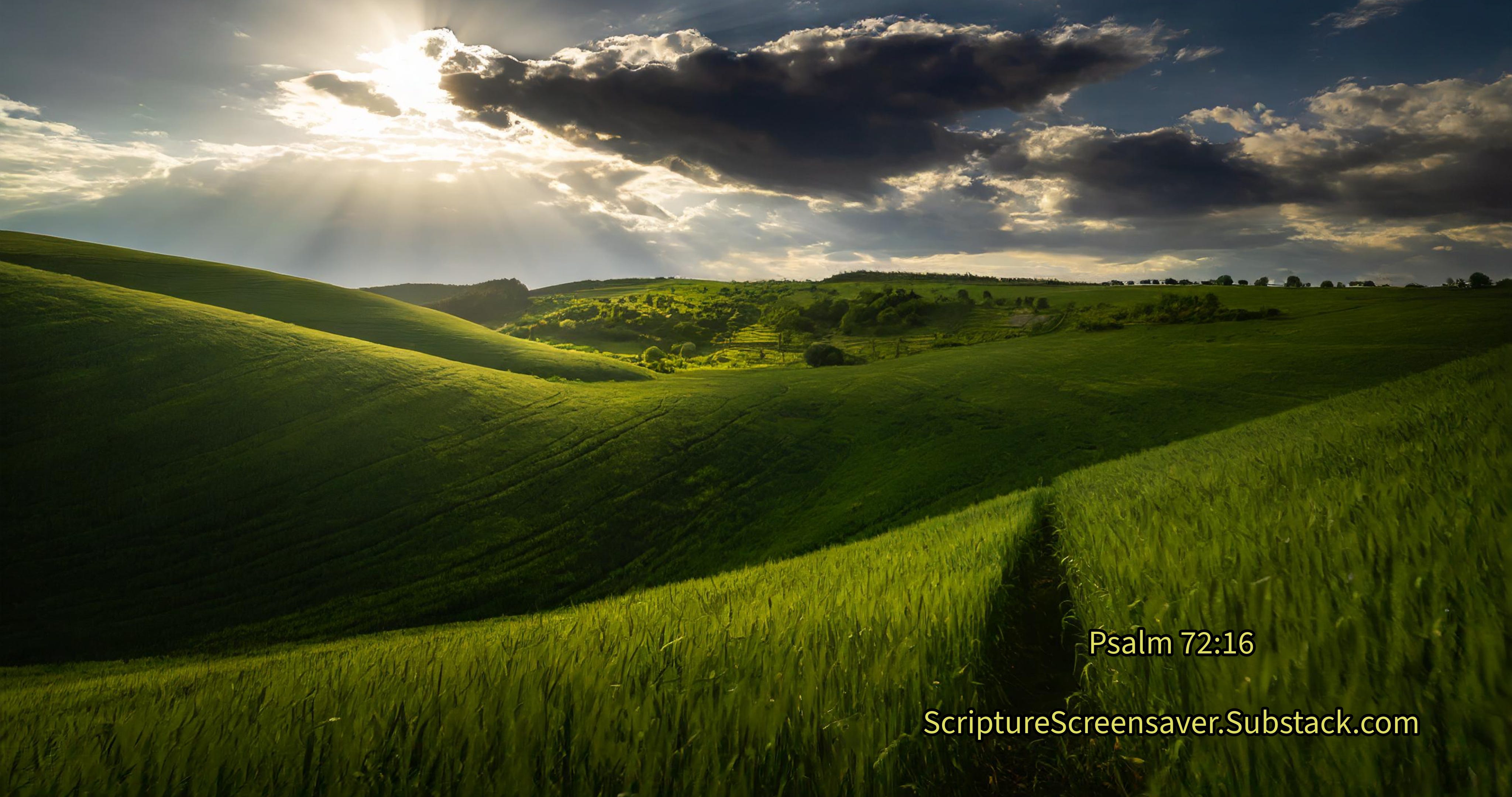 Praying For The People... - Scripture Screensaver