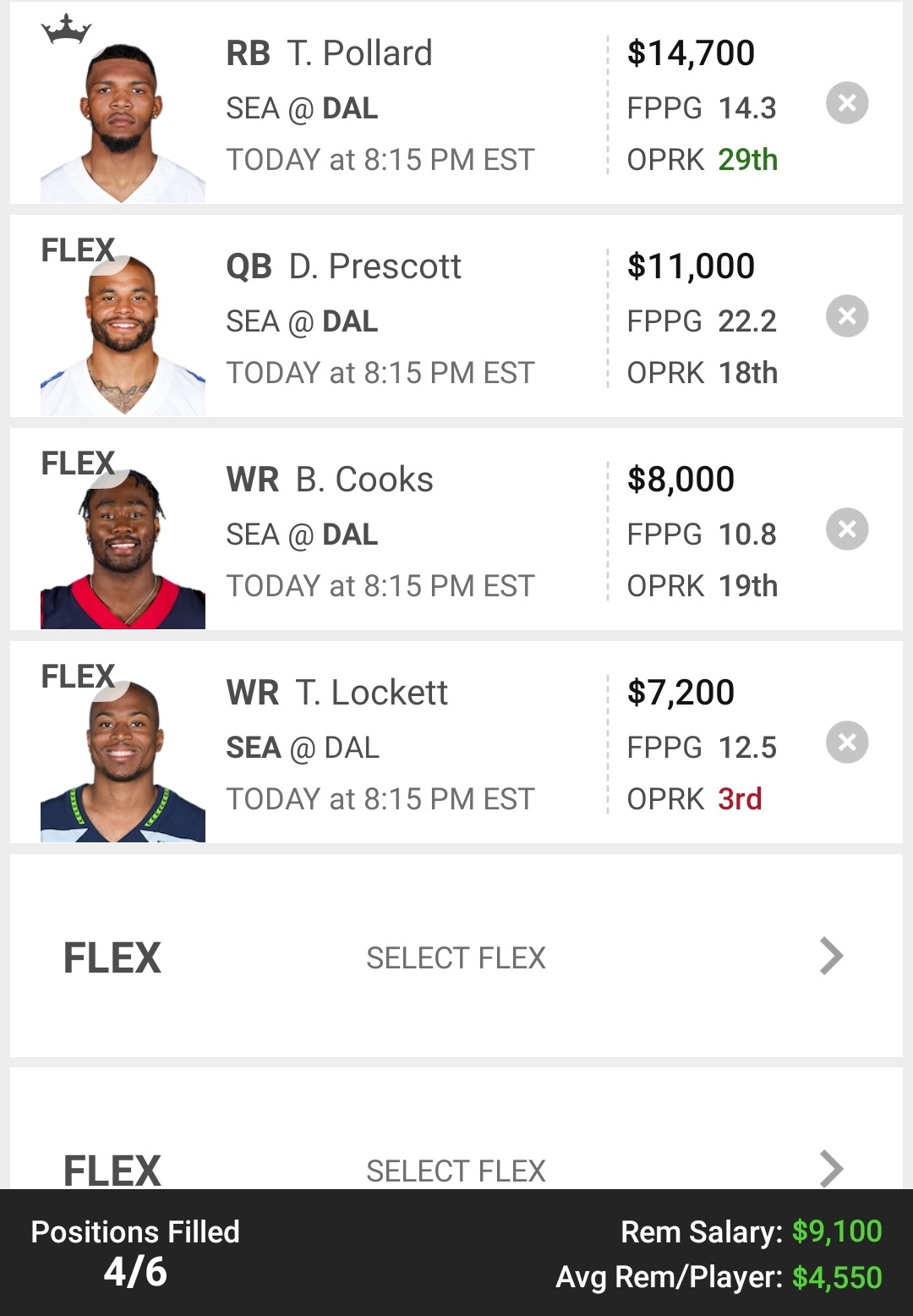 Week 13 Thursday Night Showdown - by Derek Helm