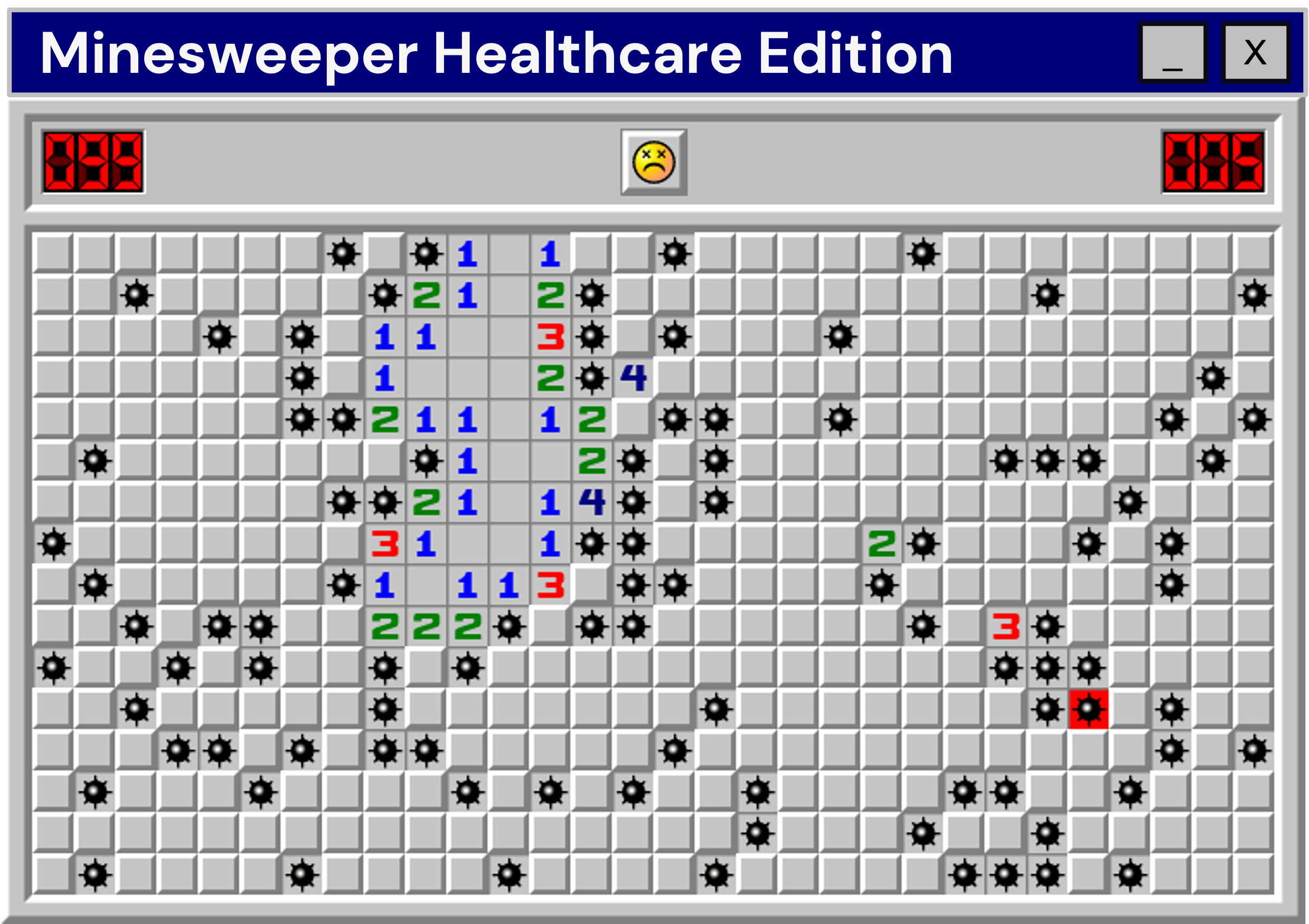 Minesweeper: Healthcare Edition - by Khris Dai - visuary