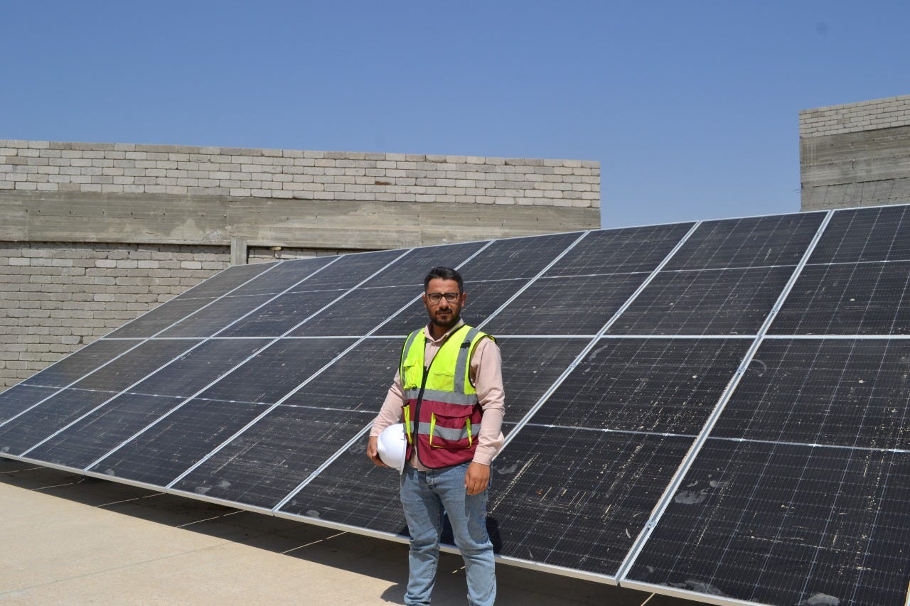 Solar Power: Surviving Summer in Iraq