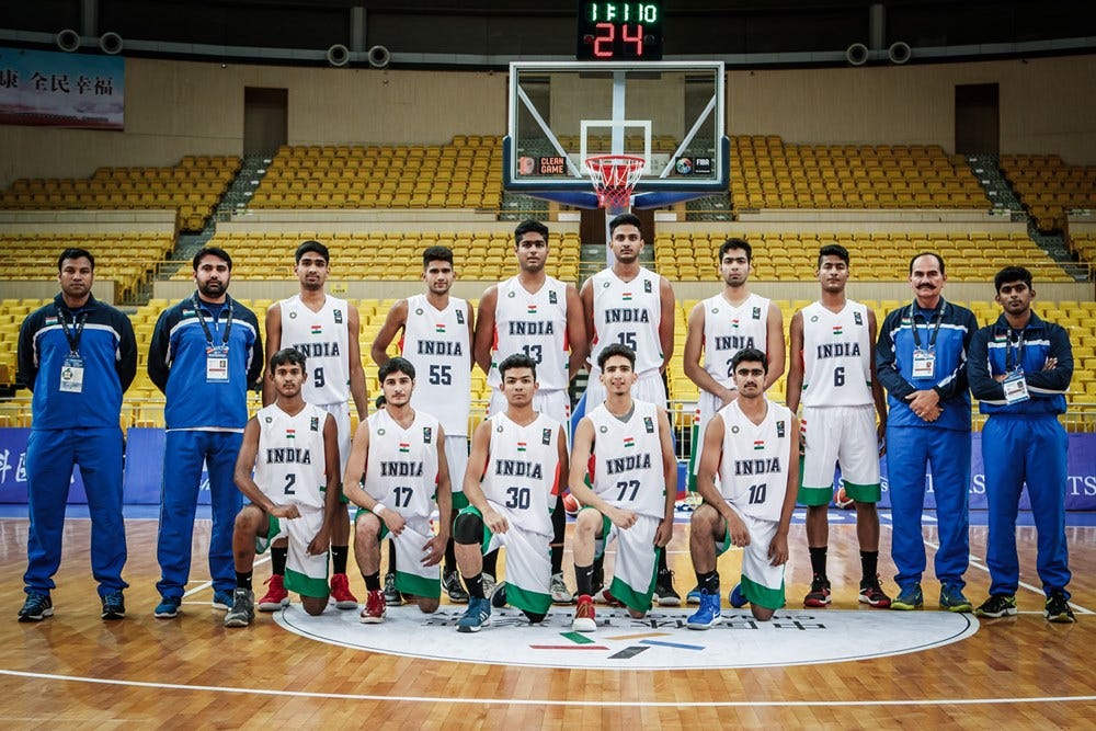 India loses to Korea at the FIBA U16 Asian Championship