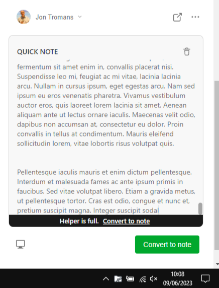 Do you use Evernote Helper? Its really helpful!