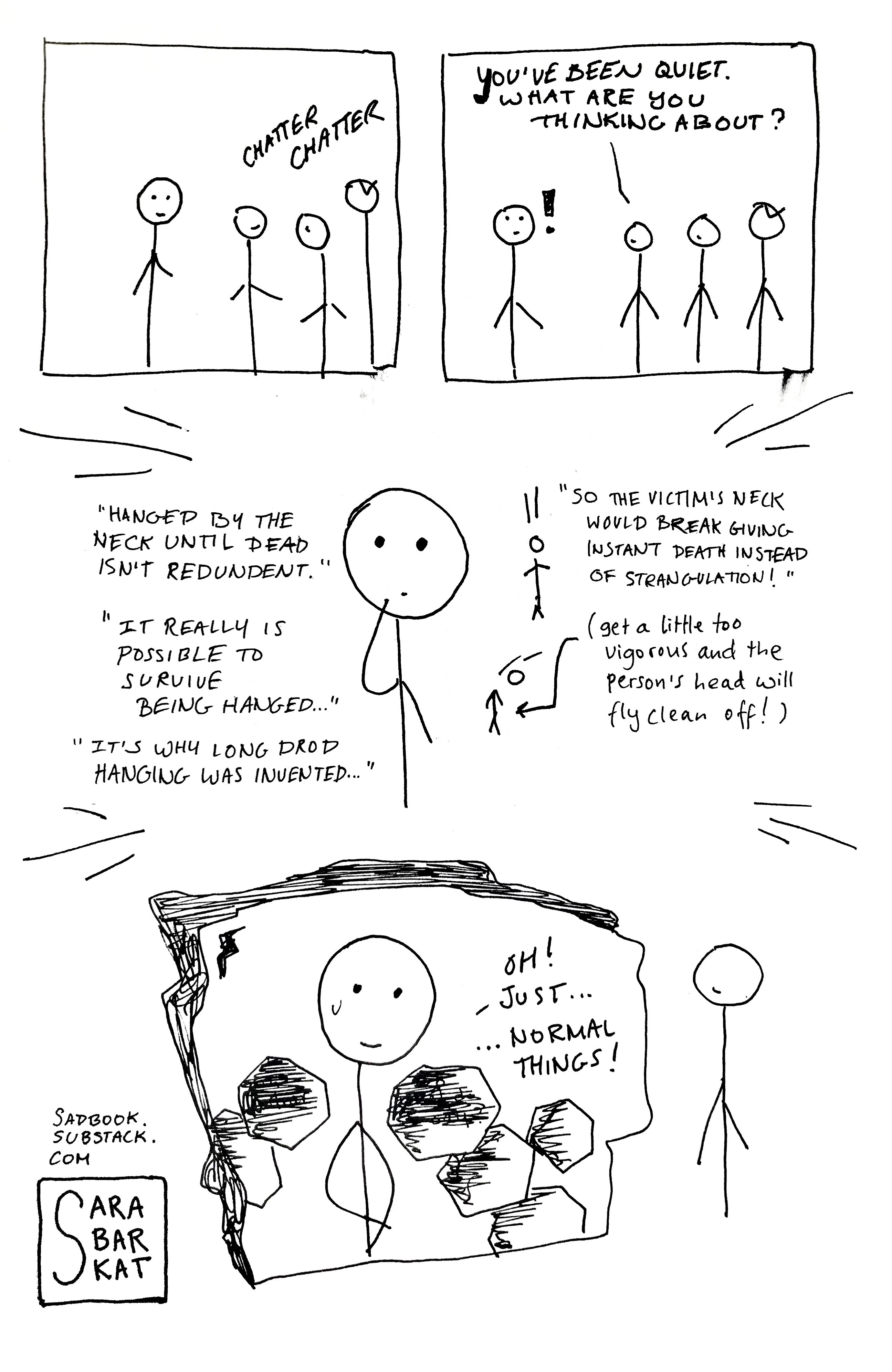 "normal" - by Sara Barkat - The Sadbook Collections