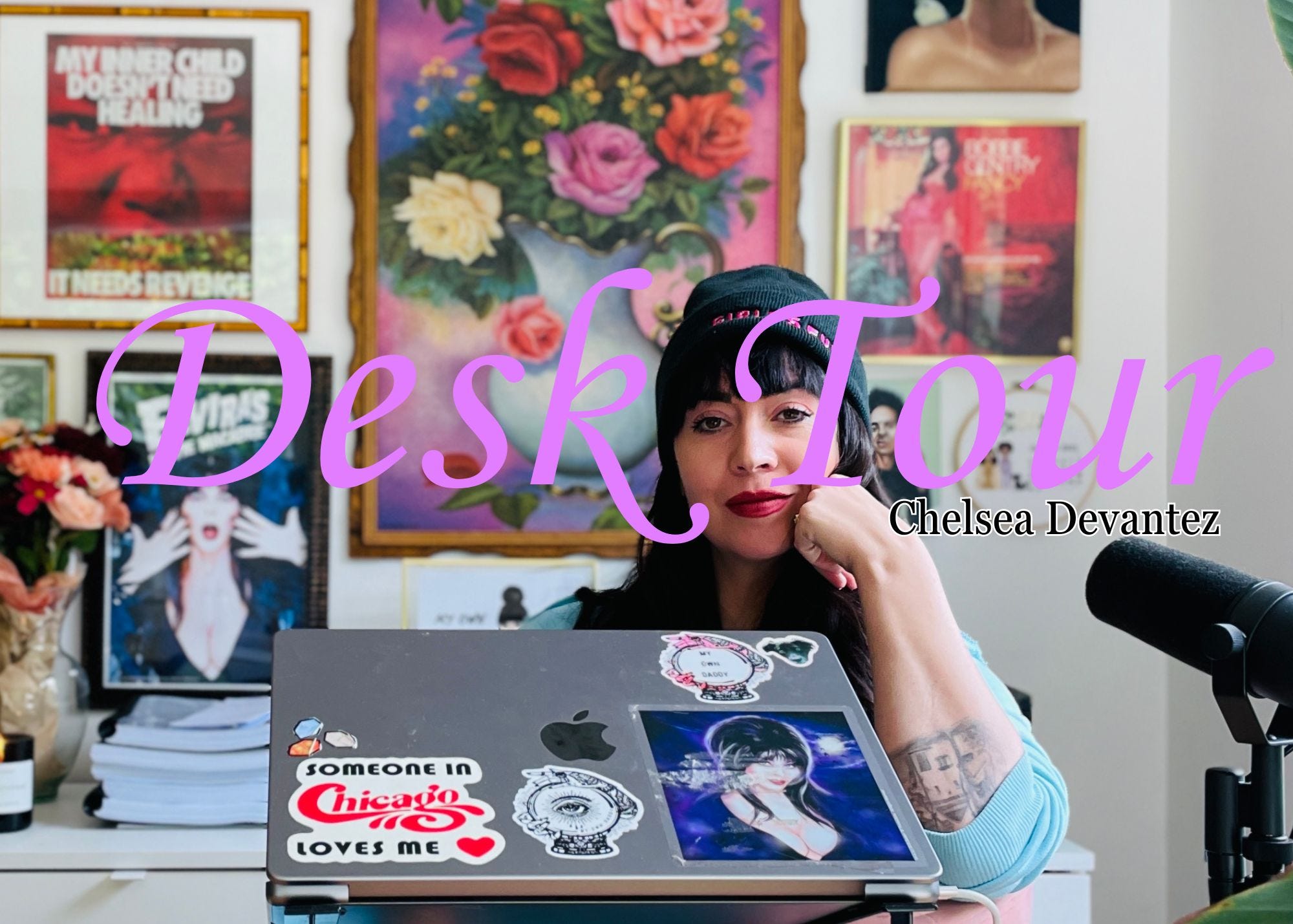 Desk Tour: Chelsea Devantez - by Olivia Muenter