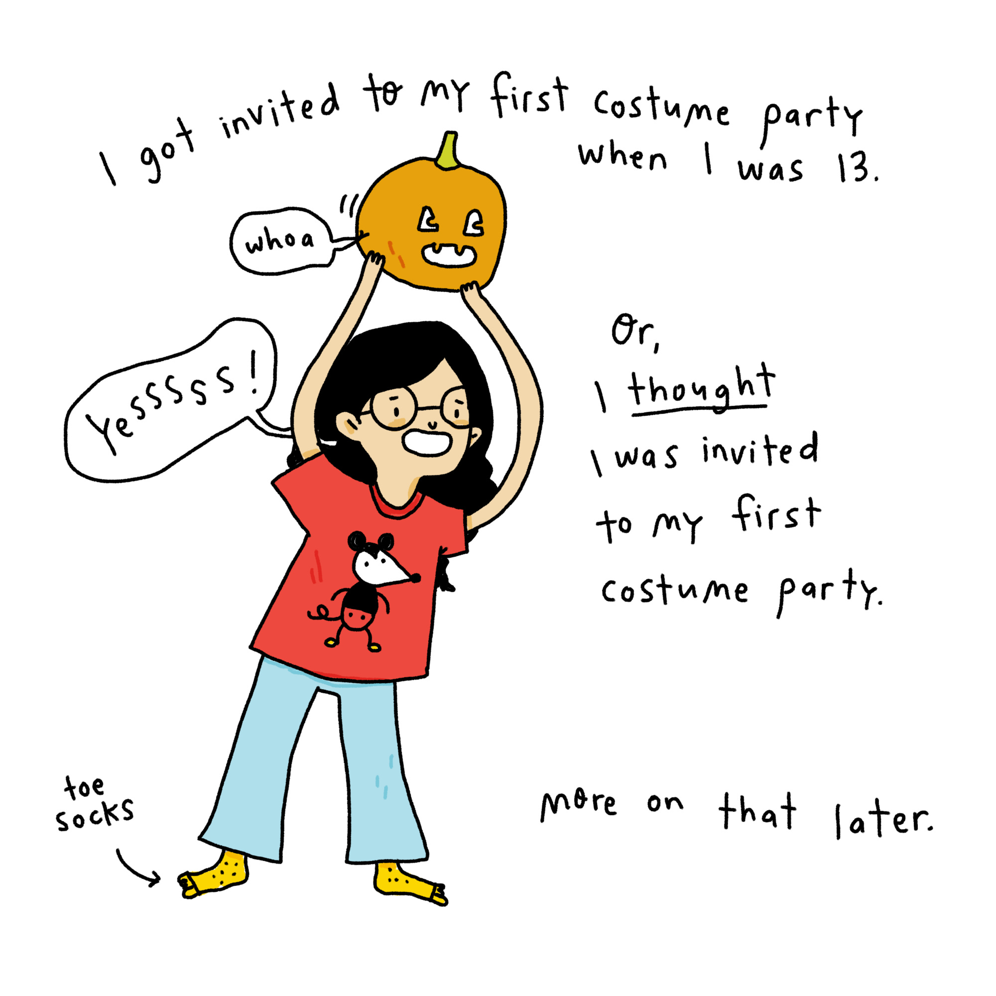 The best Halloween costume - by Brooke Barker